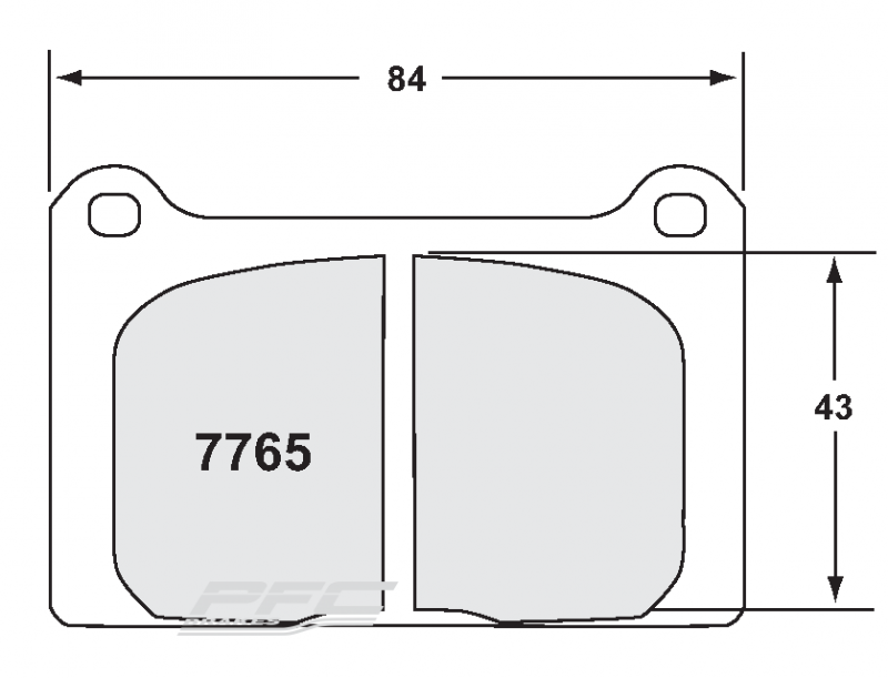 7765 • PFC Brakes - Performance Friction