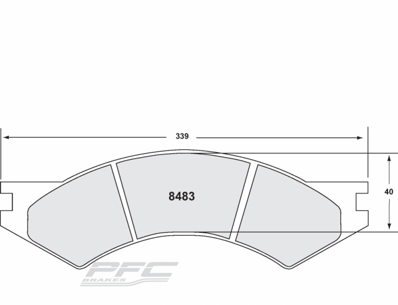 8483 • PFC Brakes - Performance Friction
